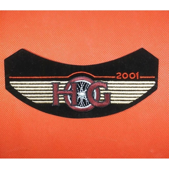 Other | 201 Hog Harley Davidson Owners Group Patch Badge Jacket Wings ...